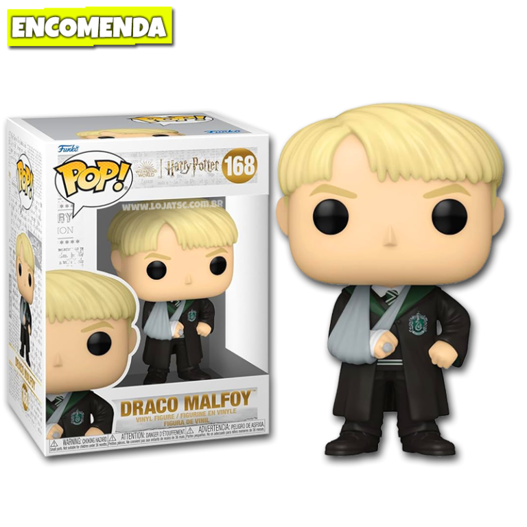 Funko Pop! Harry Potter Prisoner of Azkaban - Draco Malfoy 168 - Loja TSC
