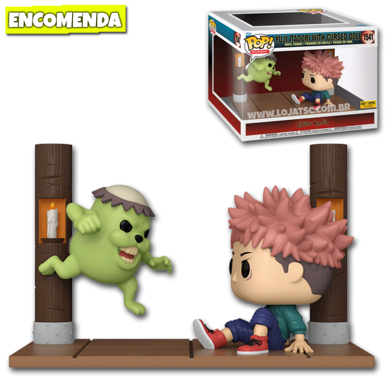 Funko Pop! Jujutsu Kaisen – Yuji Itadori With Cursed Doll 1541 - Loja TSC