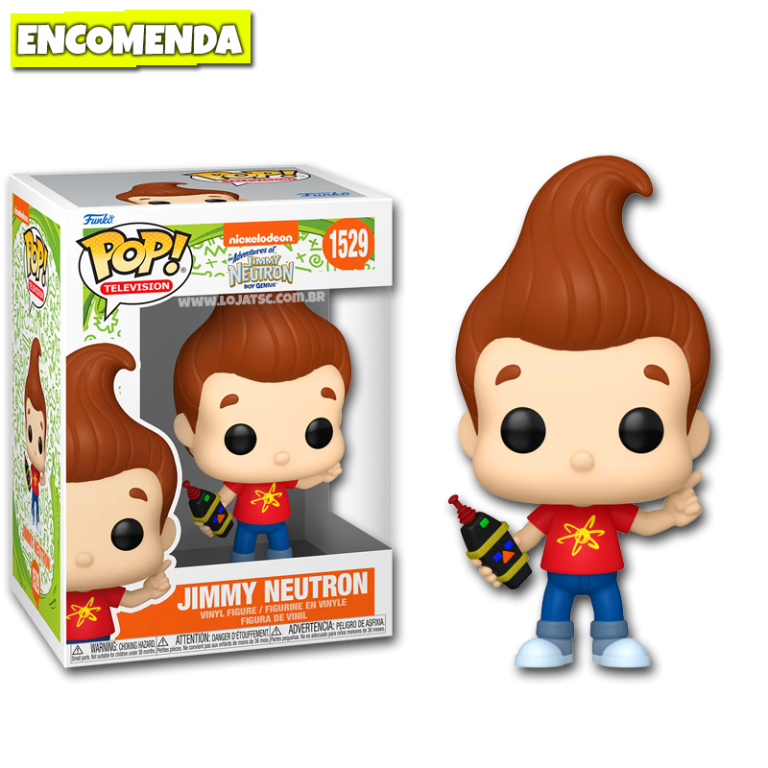 Funko Pop! The Adventures of Jimmy Neutron Boy Genius - Jimmy Neutron ...