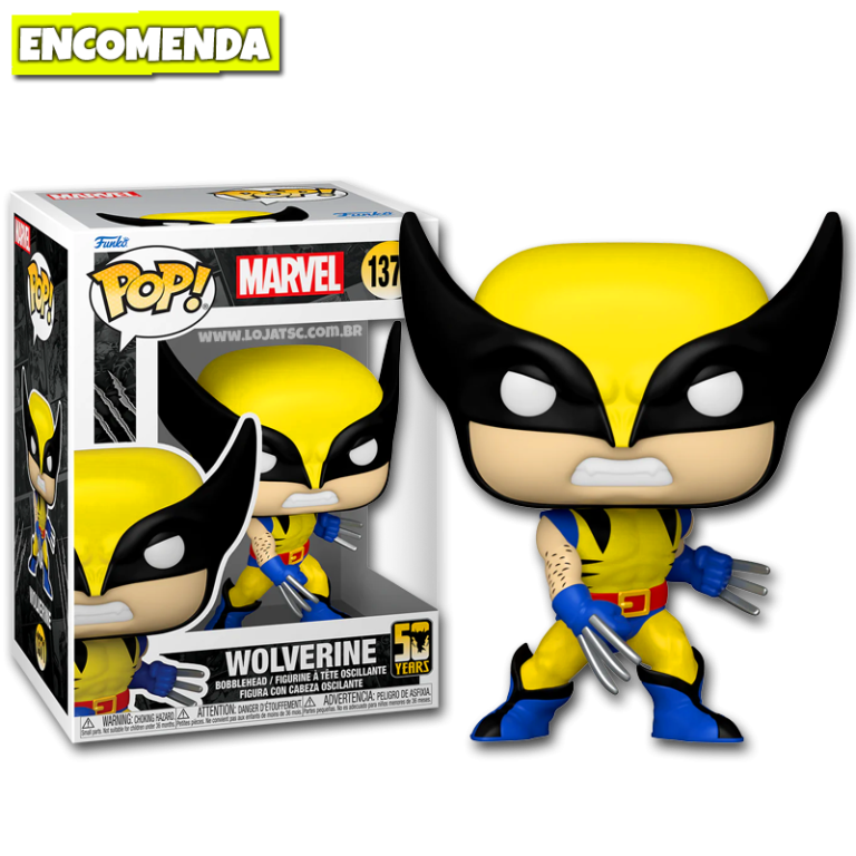 Funko Pop! Wolverine 50th Anniversary - Wolverine & Sabretooth 2Pk ...