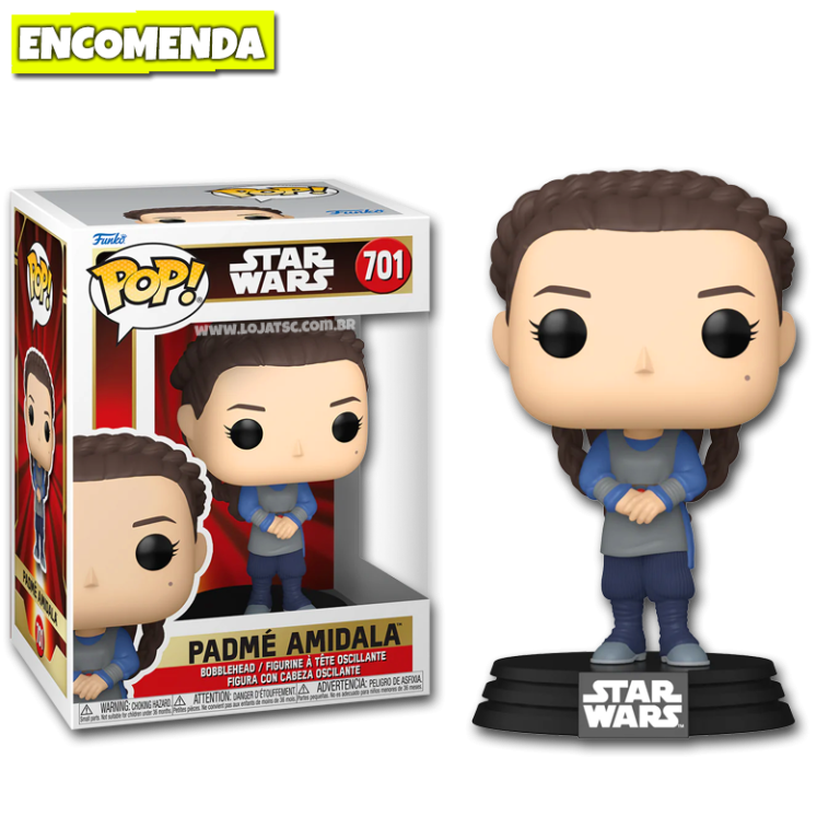 Funko Pop! Star Wars: Episode I - The Phantom Menace - Padme Amidala ...