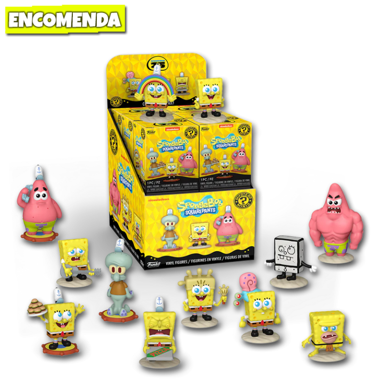 Funko Mystery Minis Spongebob Squarepants 25th Anniversary - Loja TSC