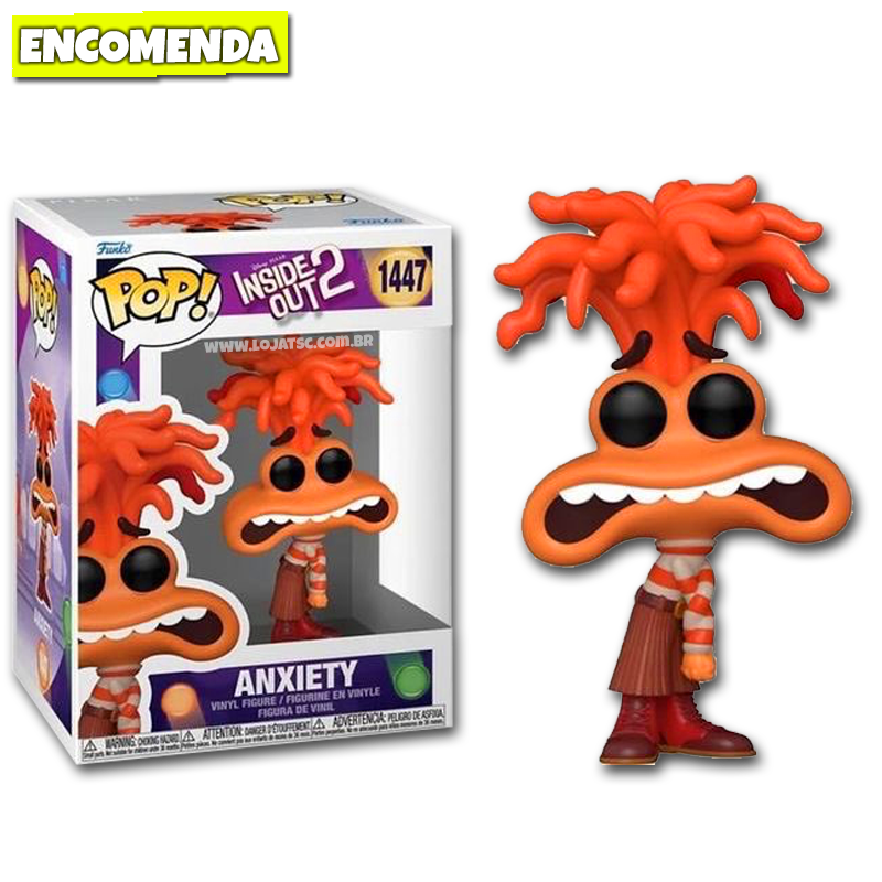 Funko Pop! Inside Out 2 - Embarrassment 1450 - Loja TSC