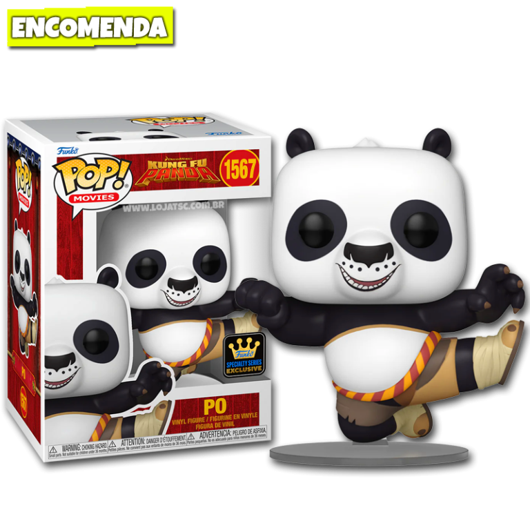 Funko Pop! Kung Fu Panda - Po 1567 CHASE - Loja TSC