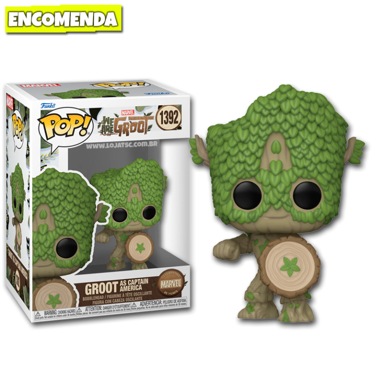 Funko Plush Marvel 85th Anniversary: We are Groot - Captain America ...