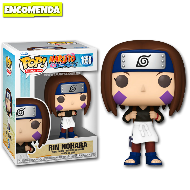 Funko Pop! Naruto: Shippuden - Rin Nohara 1658 - Loja TSC