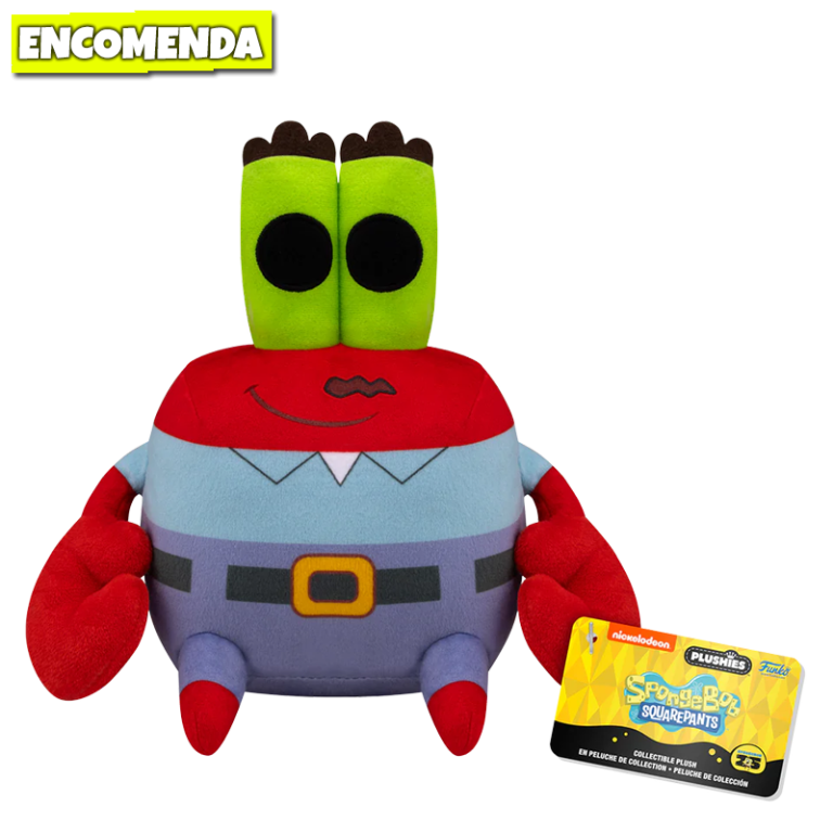 Funko Pop! Plush Spongebob Squarepants 25th Anniversary - Mr. Krabs ...
