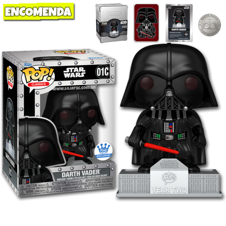 Funko Pop! Star Wars - Darth Vader 01C - Loja TSC