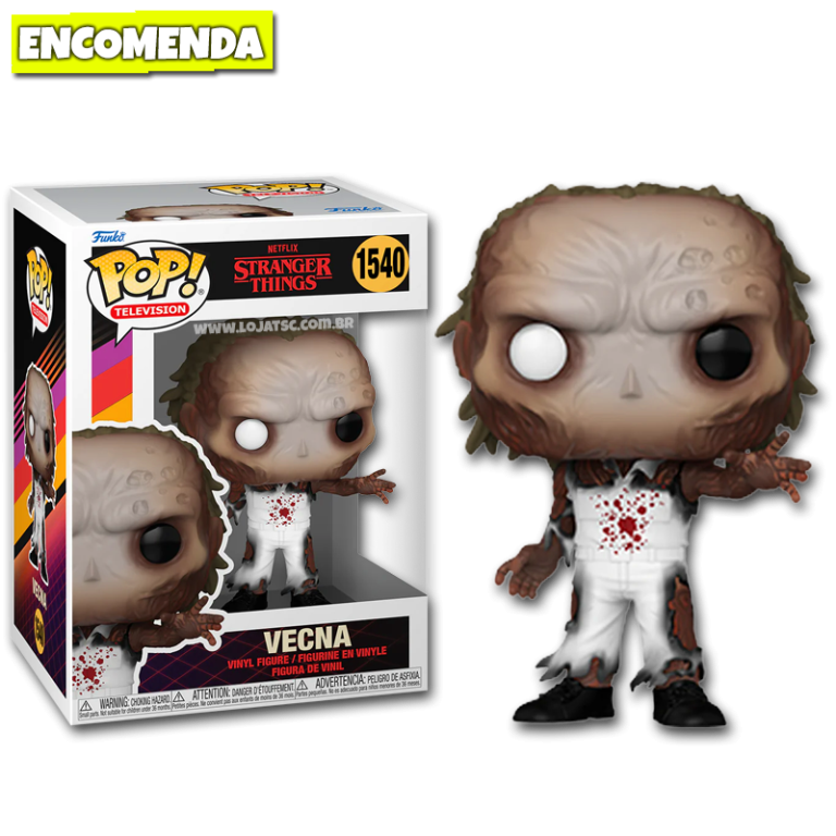 Funko Pop! Stranger Things 4 - Vecna (Transformation) 1540 - Loja TSC