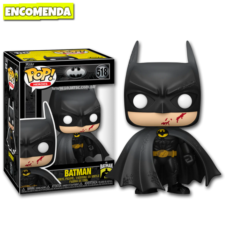 Funko Pop! Batman's 85th Anniversary - Batman 518 - Loja TSC