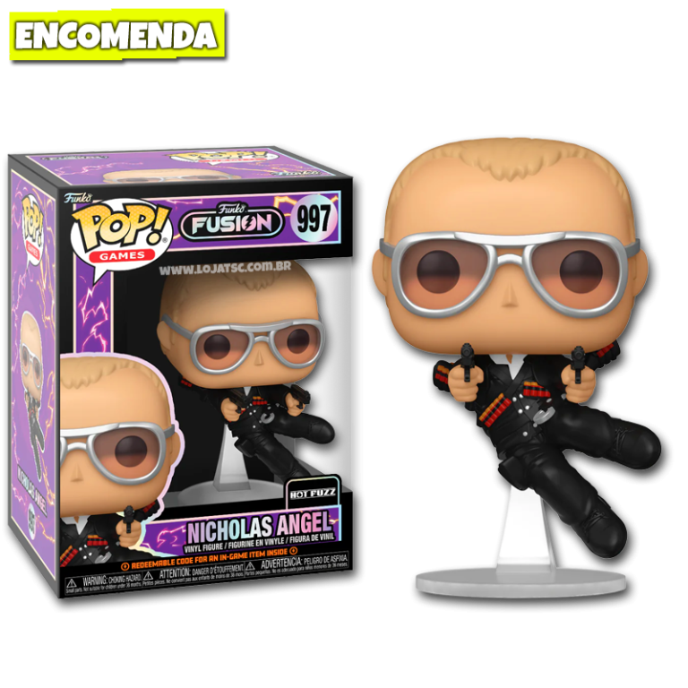 Funko Pop! Games Fusion - Nicholas Angel 997 - Loja TSC