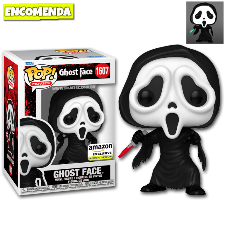 Funko Pop! Ghostface 1607 GITD - Loja TSC