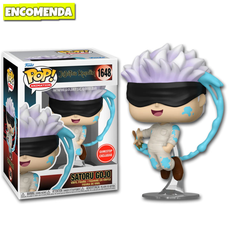 Funko Pop! Jujutsu Kaisen - Satoru Gojo 1648 - Loja TSC
