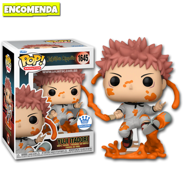 Funko Pop! Jujutsu Kaisen - Yuji Itadori 1645 - Loja TSC