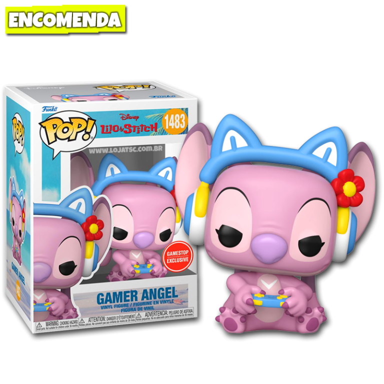 Funko Pop! Lilo & Stitch – Gamer Angel 1483 - Loja TSC