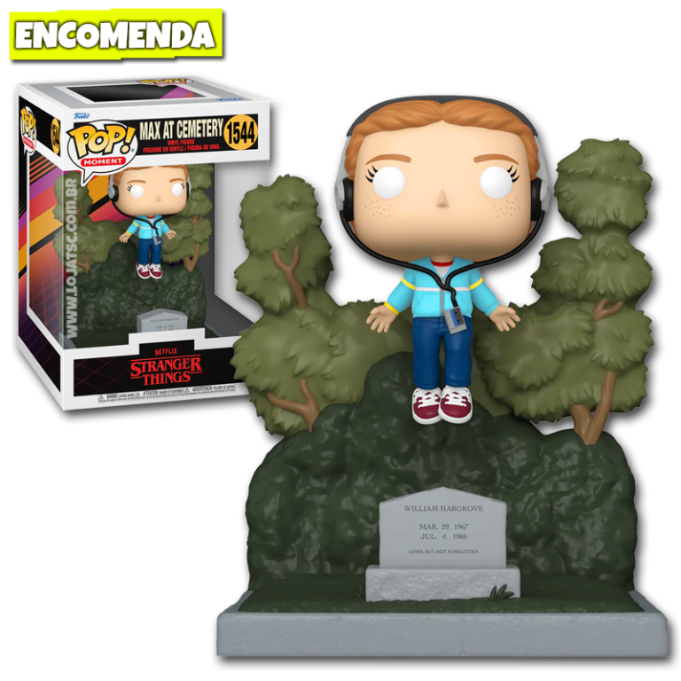 Funko Pop! Moments Stranger Things 4 - Max at Cemetery 1544 - Loja TSC