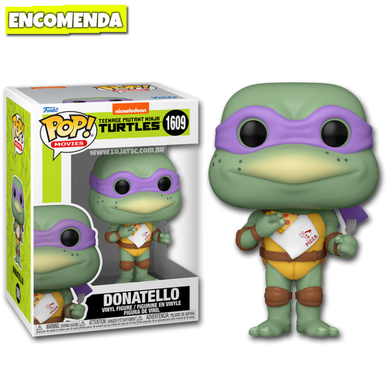 Funko Pop! Teenage Mutant Ninja Turtles - Donatello 1609 - Loja TSC