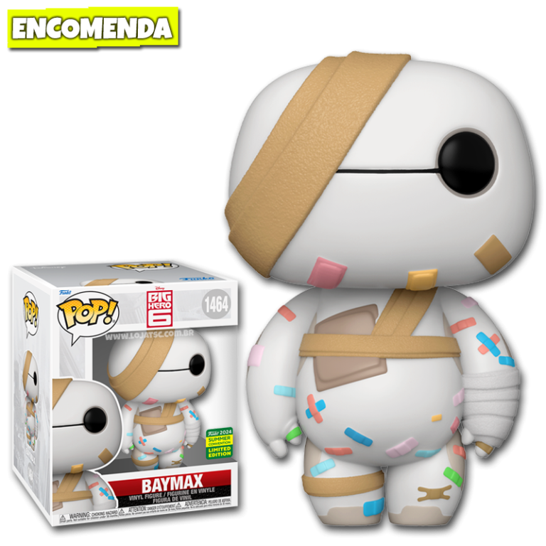 Funko Pop! Big Hero 6 – Baymax 1464 - Loja TSC