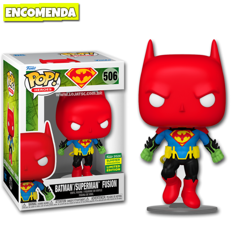 Funko Pop! DC Comics - Batman/Superman Fusion 506 - Loja TSC