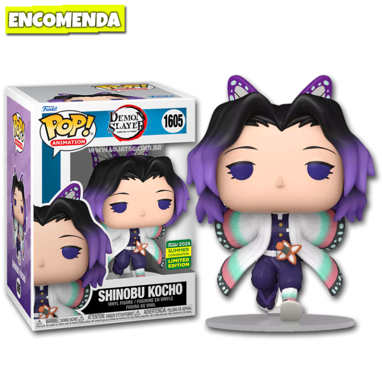 Funko Pop! Demon Slayer – Shinobu Kocho 1605 - Loja TSC