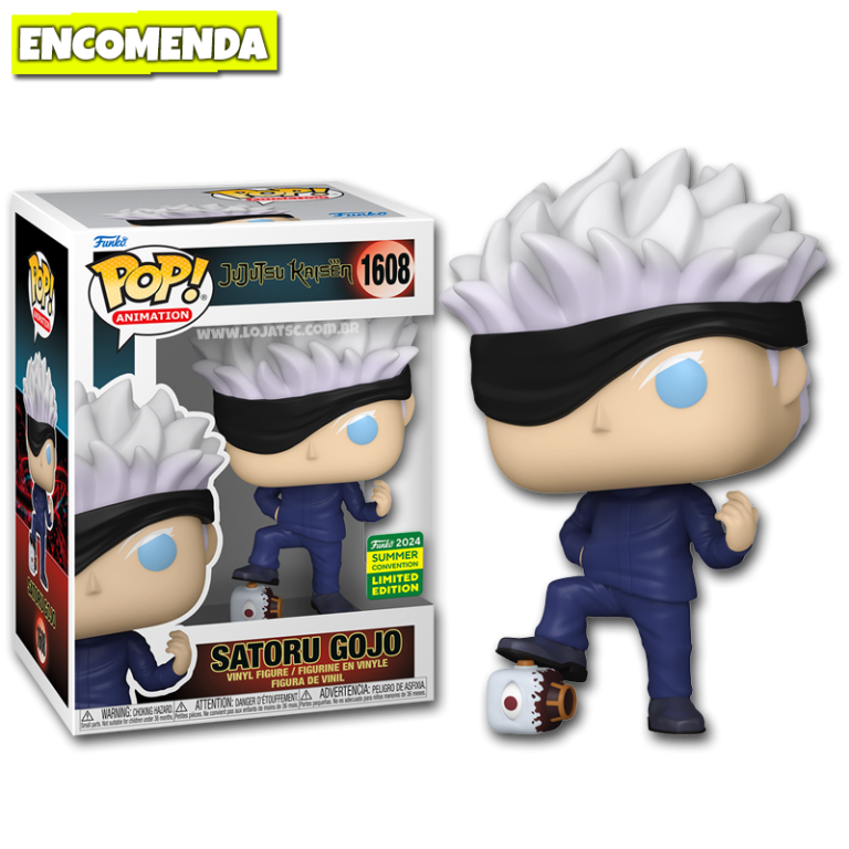 Funko Pop! Jujutsu Kaisen – Satoru Gojo 1608 - Loja TSC Funko Pop! Jujutsu Kaisen – Satoru Gojo 1608 - Loja TSC