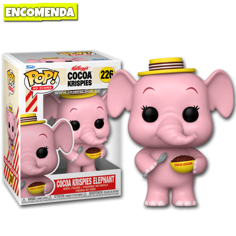 Funko Pop! Kellogg's - Cocoa Krispies Elephant 226 - Loja TSC