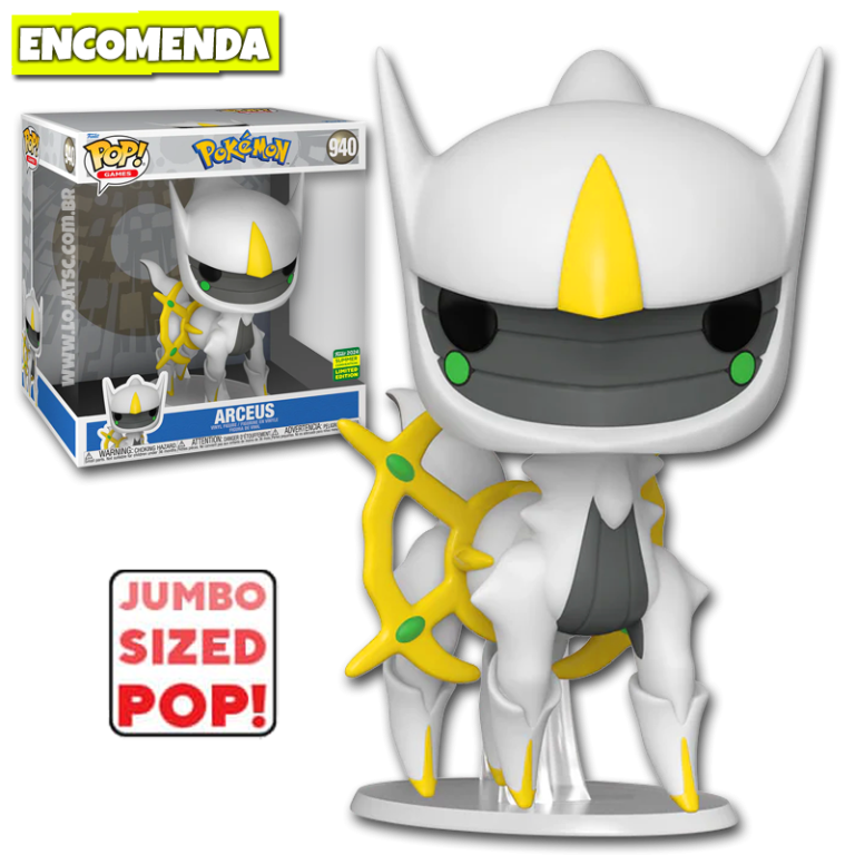 Funko Pop! Pokémon - Arceus 940 10" - Loja TSC