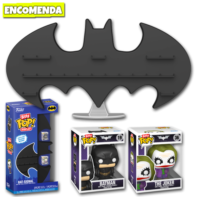 Funko Bitty Pop! Display: DC - Bat Signal - Loja TSC
