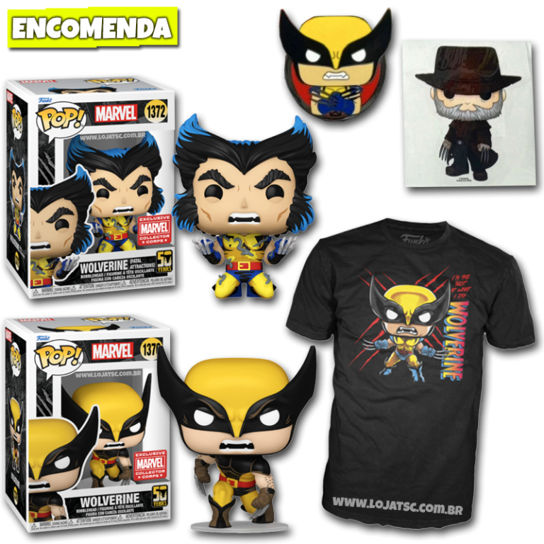 Funko Pop! Wolverine 50th Anniversary - Wolverine 1371 - Loja TSC