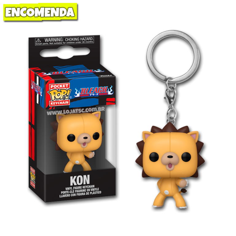Funko Pop! Chaveiro Bleach - Kon - Loja TSC