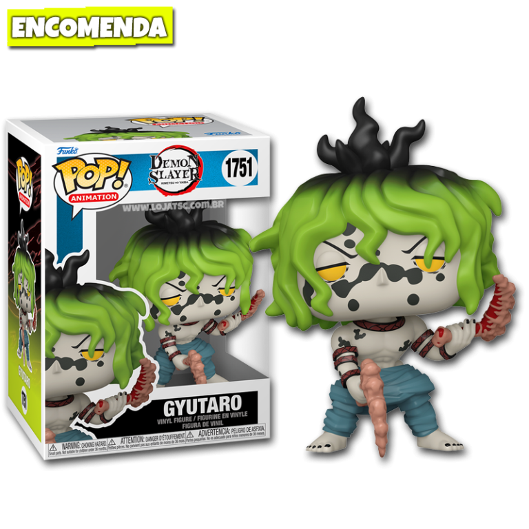 Funko Pop! Demon Slayer – Gyutaro 1751 - Loja TSC