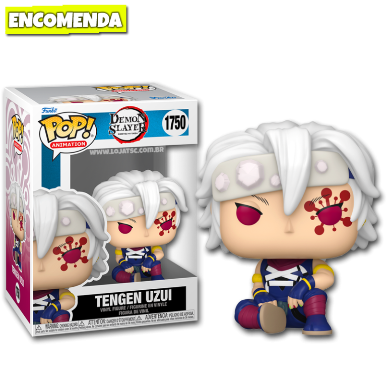 Funko Pop! Demon Slayer – Tengen Uzui 1750 - Loja TSC