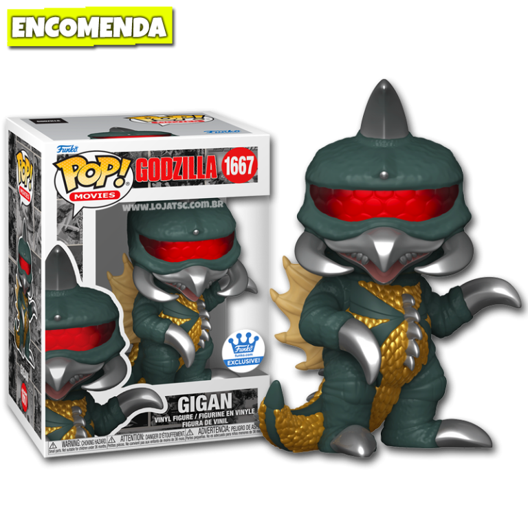 Funko Pop! Godzilla 70th Anniversary - Gigan 1667 - Loja TSC