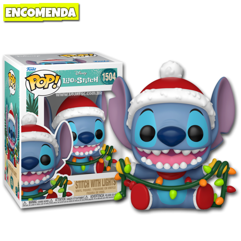 Funko Pop! Lilo & Stitch - Stitch with lights 1504 - Loja TSC