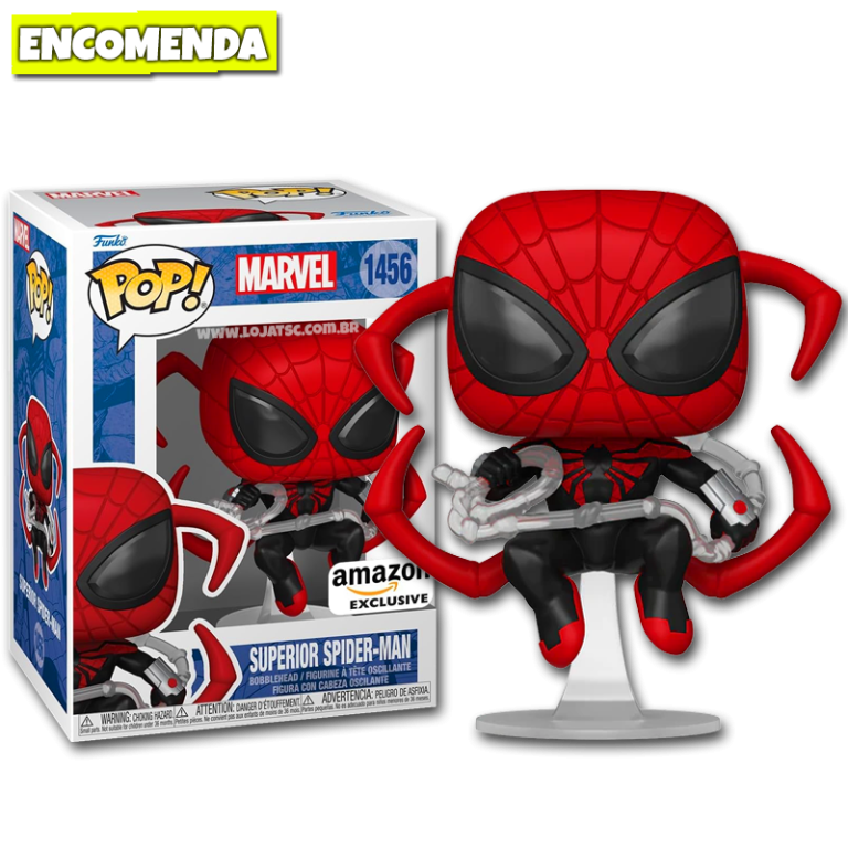 Funko Pop! Marvel Spider-Man - Superior Spider-Man 1456 - Loja TSC