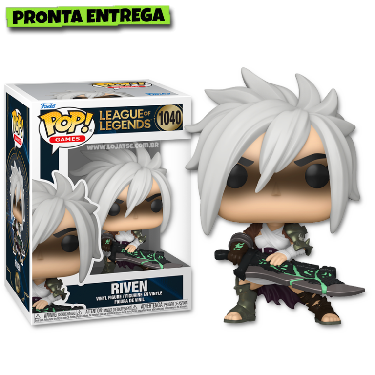 Funko Pop! League of Legends - Riven 1040 - Loja TSC