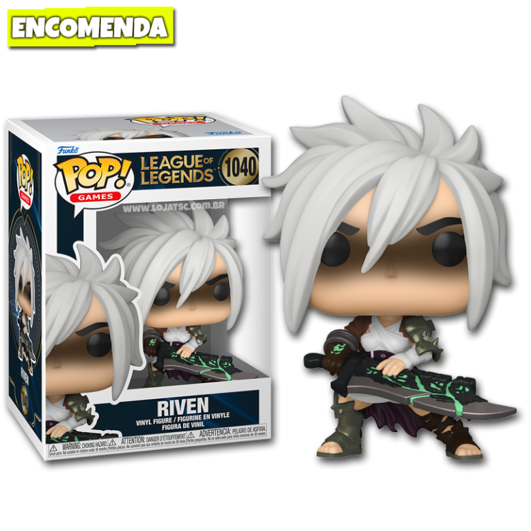 PRÉ-VENDA: Funko Pop! Arcane: League of Legends - Ekko 1603 - Loja TSC