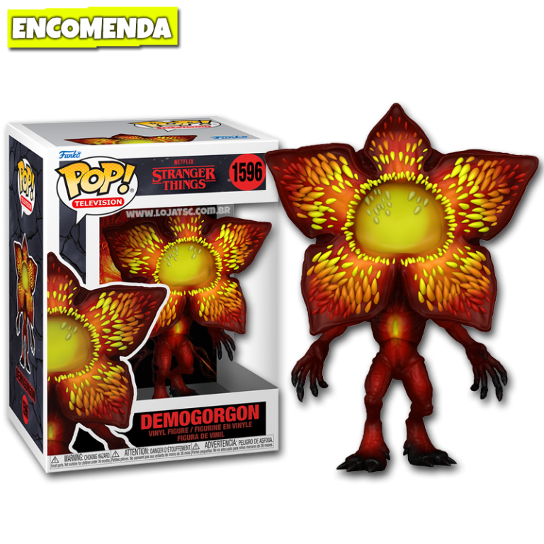 PRÉ-VENDA: Funko Pop! Premium Stranger Things - Demogorgon on Fire 1831 ...
