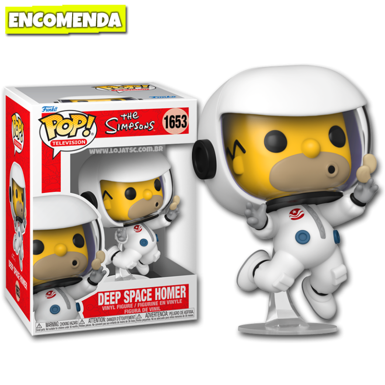 Funko Pop! The Simpsons - Deep Space Homer 1653 - Loja TSC