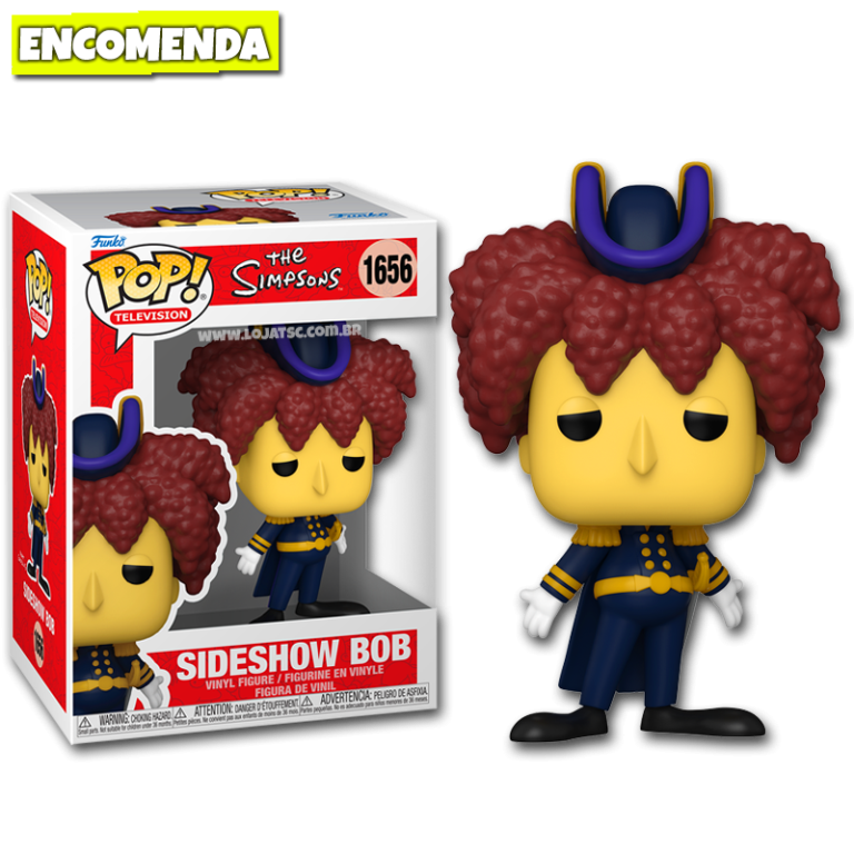 Funko Pop! The Simpsons - Sideshow Bob 1656 - Loja TSC