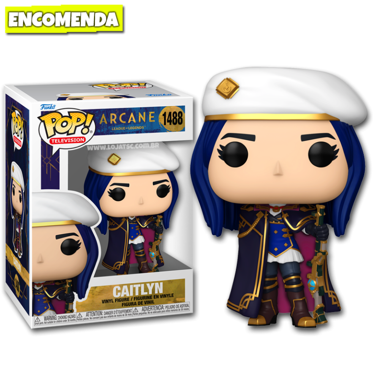 PRÉ-VENDA: Funko Pop! Arcane: League of Legends - Jinx 1602 - Loja TSC PRÉ-VENDA: Funko Pop! Arcane: League of Legends - Jinx 1602 - Loja TSC