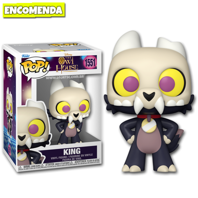 Funko Pop! The Owl House - King 1551 CHASE - Loja TSC