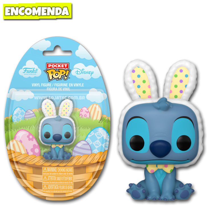 Funko Pocket Pop! Lilo & Stitch - Stitch Easter - Loja TSC