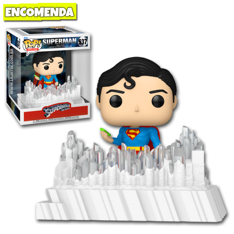 Funko Pop! Deluxe: Superman (1978) - Superman 537 - Loja TSC