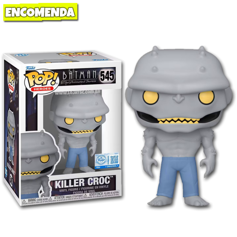 Funko Pop! Batman: The Animated Series - Killer Croc 545 - Loja TSC