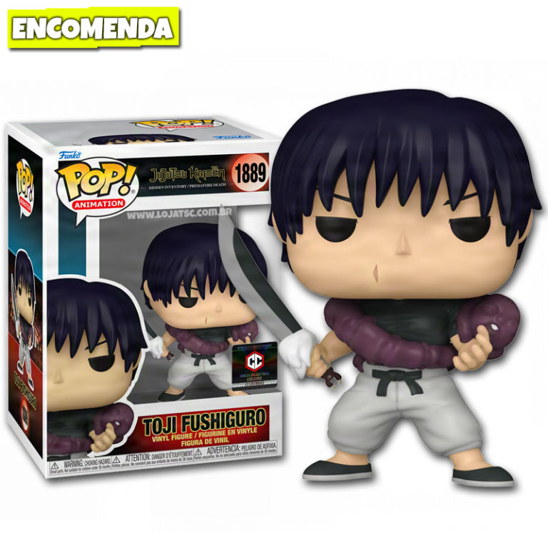 Funko Pop! Jujutsu Kaisen - Toji Fushiguro 1889 - Loja TSC