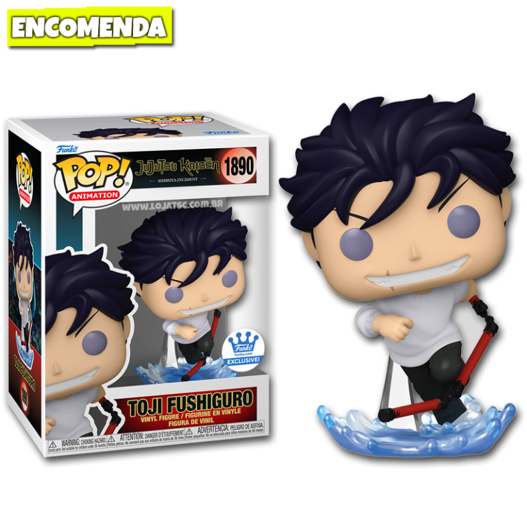 Funko Pop! Jujutsu Kaisen - Toji Fushiguro 1890 - Loja TSC