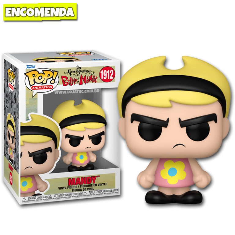 Funko Pop! The Grim Adventures of Billy and Mandy - Billy 1911 - Loja TSC
