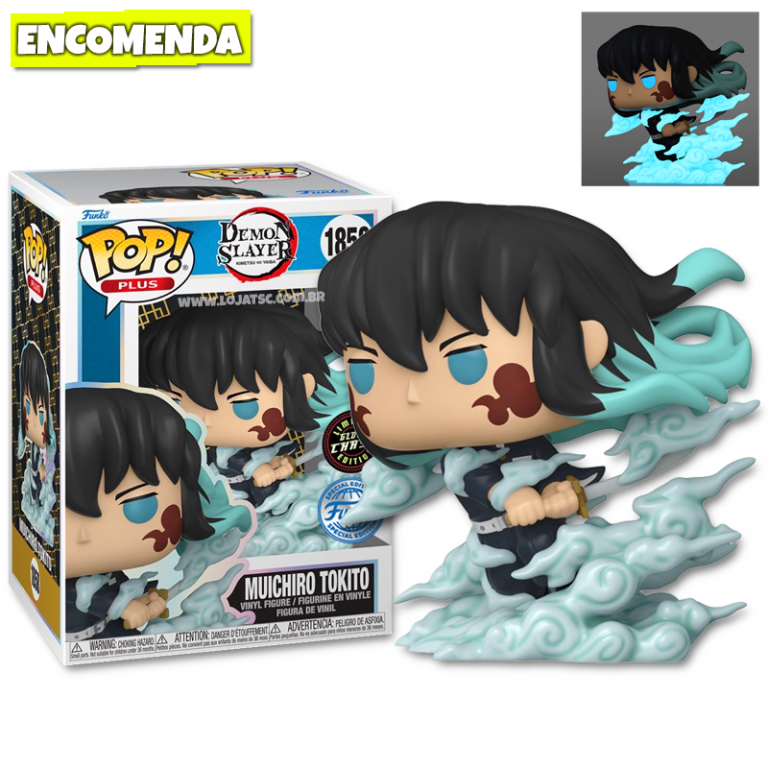 Funko Pop! Plus Demon Slayer - Muichiro Tokito 1858 CHASE - Loja TSC