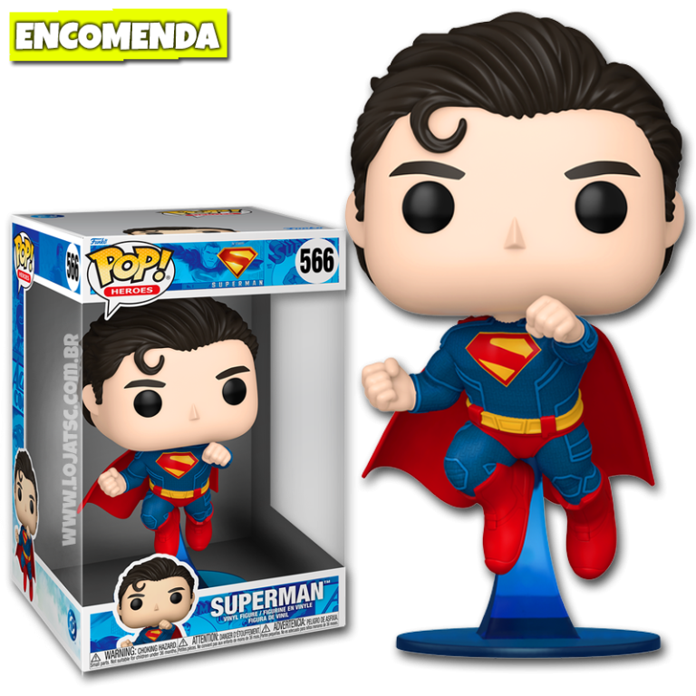 Funko Pop! Jumbo Superman 2025 - Superman 566 - Loja TSC